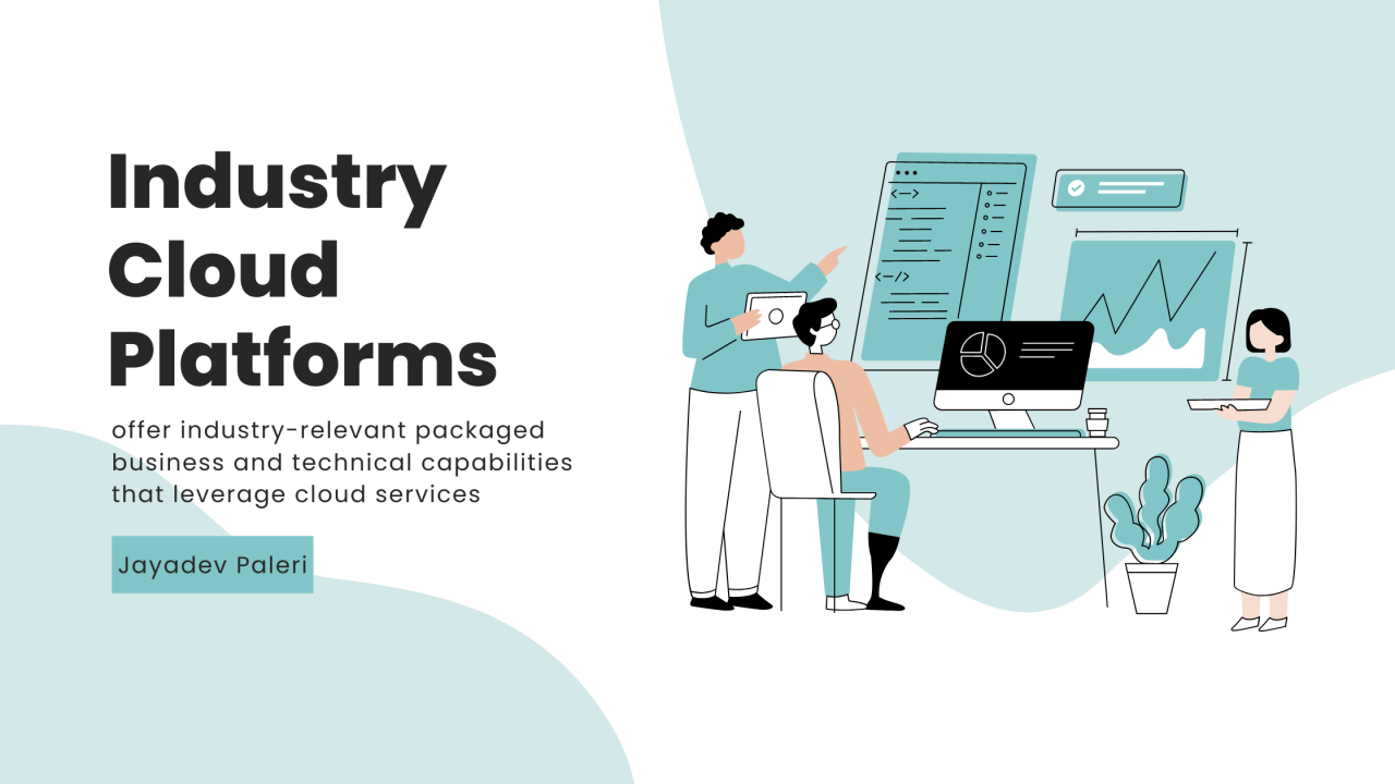 The Promise of Industry Cloud Platforms: Unlocking the Potential of ... The Promise of Industry Cloud Platforms: Unlocking the Potential of ...