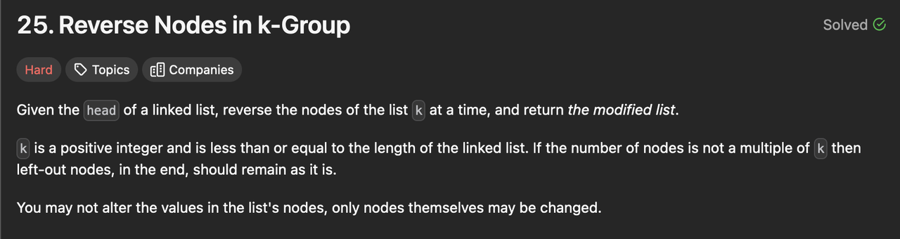 25-Leet Code Reverse Nodes in K-Group 25-Leet Code Reverse Nodes in K-Group
