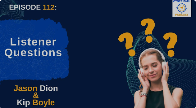 EP 112: Listener Questions EP 112: Listener Questions