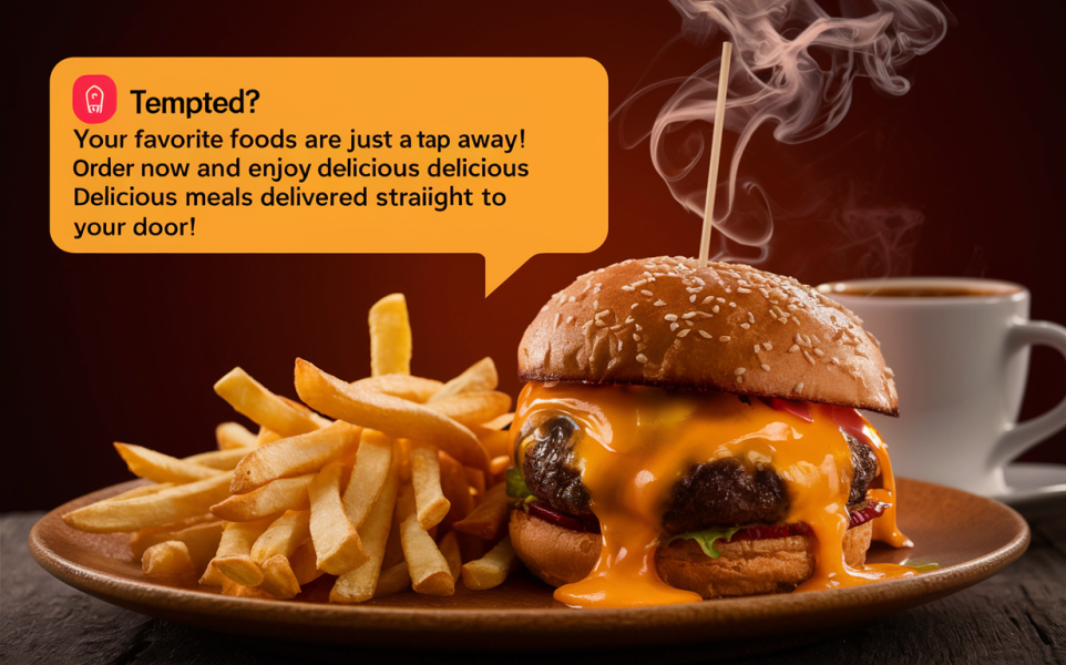 Food Delivery App Push Notification Templates Food Delivery App Push Notification Templates