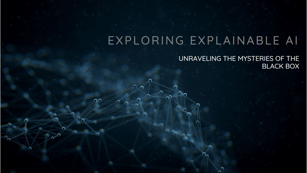 Demystifying the Black Box: Breaking Down Explainable AI Demystifying the Black Box: Breaking Down Explainable AI