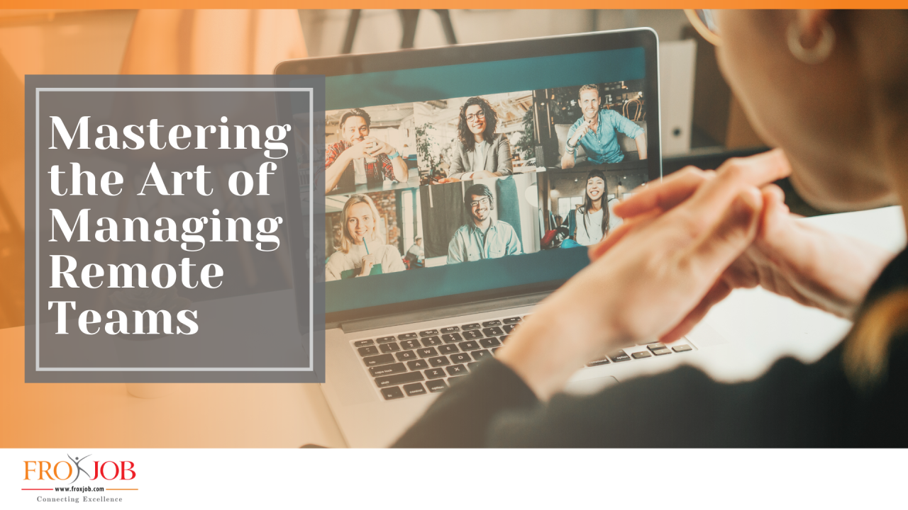 Mastering the Art of Managing Remote Teams Mastering the Art of Managing Remote Teams