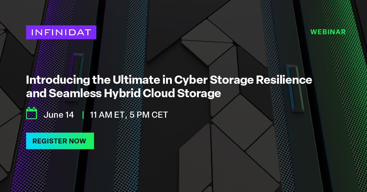 June 14 Learn about the Ultimate in Cyber Storage Resilience and ... June 14 Learn about the Ultimate in Cyber Storage Resilience and ...