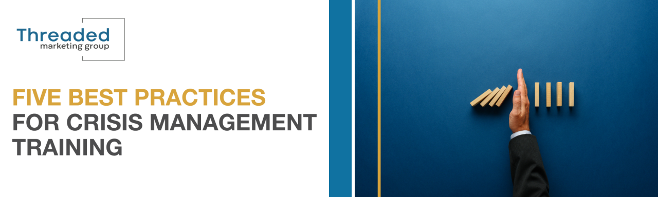 Five Best Practices For Crisis Management Training Five Best Practices For Crisis Management Training