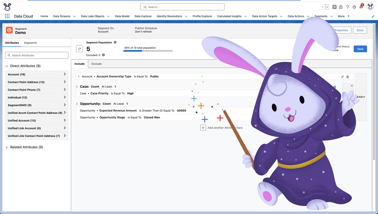 Salesforce's Data Cloud Segmentation Salesforce's Data Cloud Segmentation