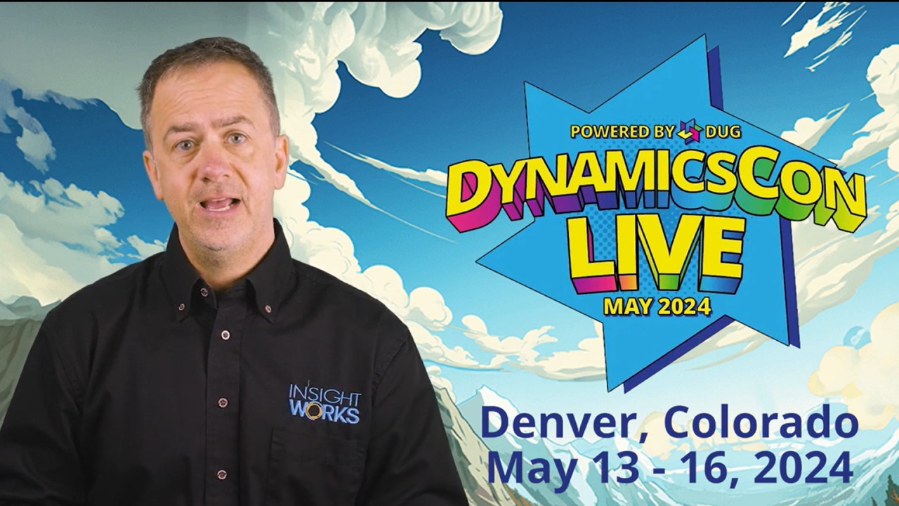 Insight Works Sponsors DynamicsCon LIVE 2024: Pioneering Innovation in ... Insight Works Sponsors DynamicsCon LIVE 2024: Pioneering Innovation in ...