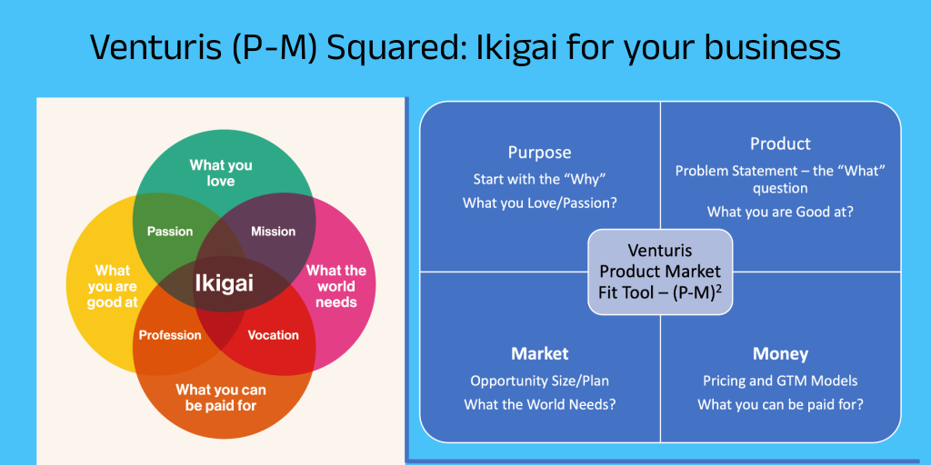 Venturis (P-M)2 Framework: Ikigai for your business Venturis (P-M)2 Framework: Ikigai for your business