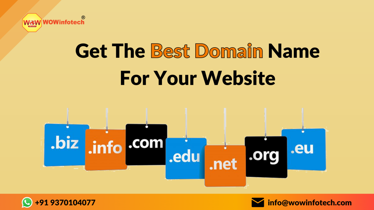 Get The Best Domain Name For Your Website Get The Best Domain Name For Your Website