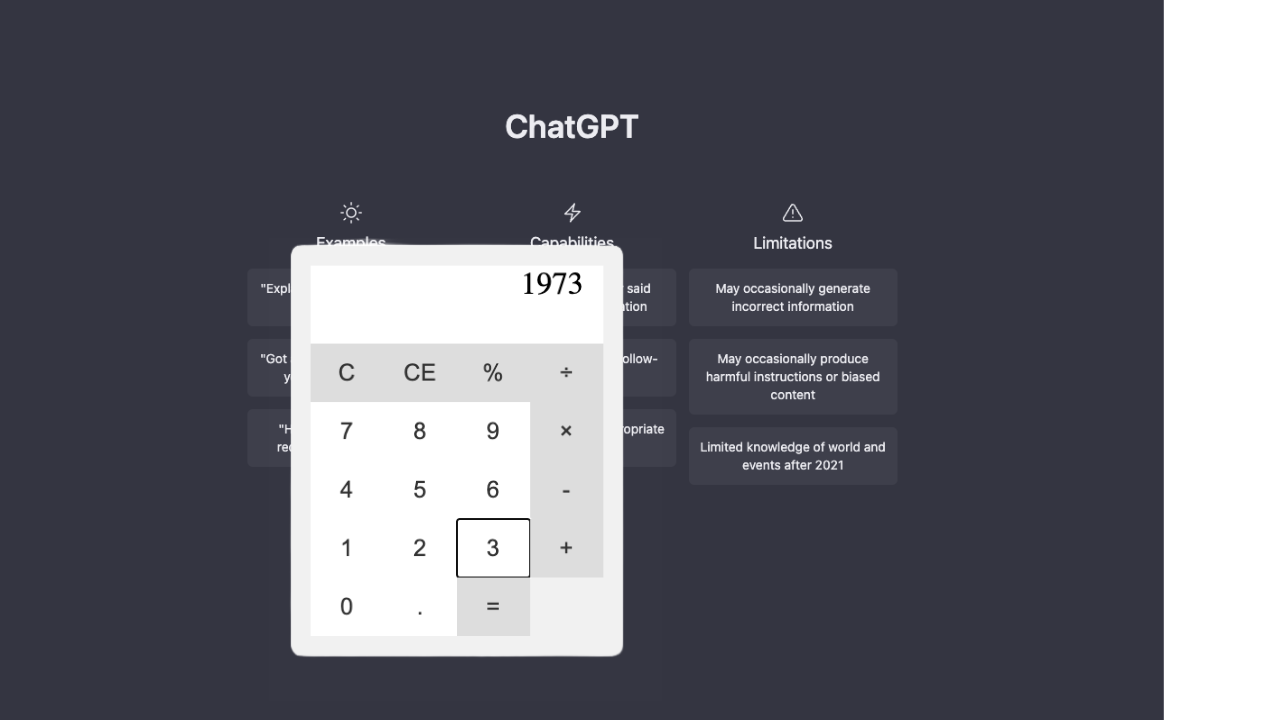 Building a Javascript calculator with ChatGPT Building a Javascript calculator with ChatGPT