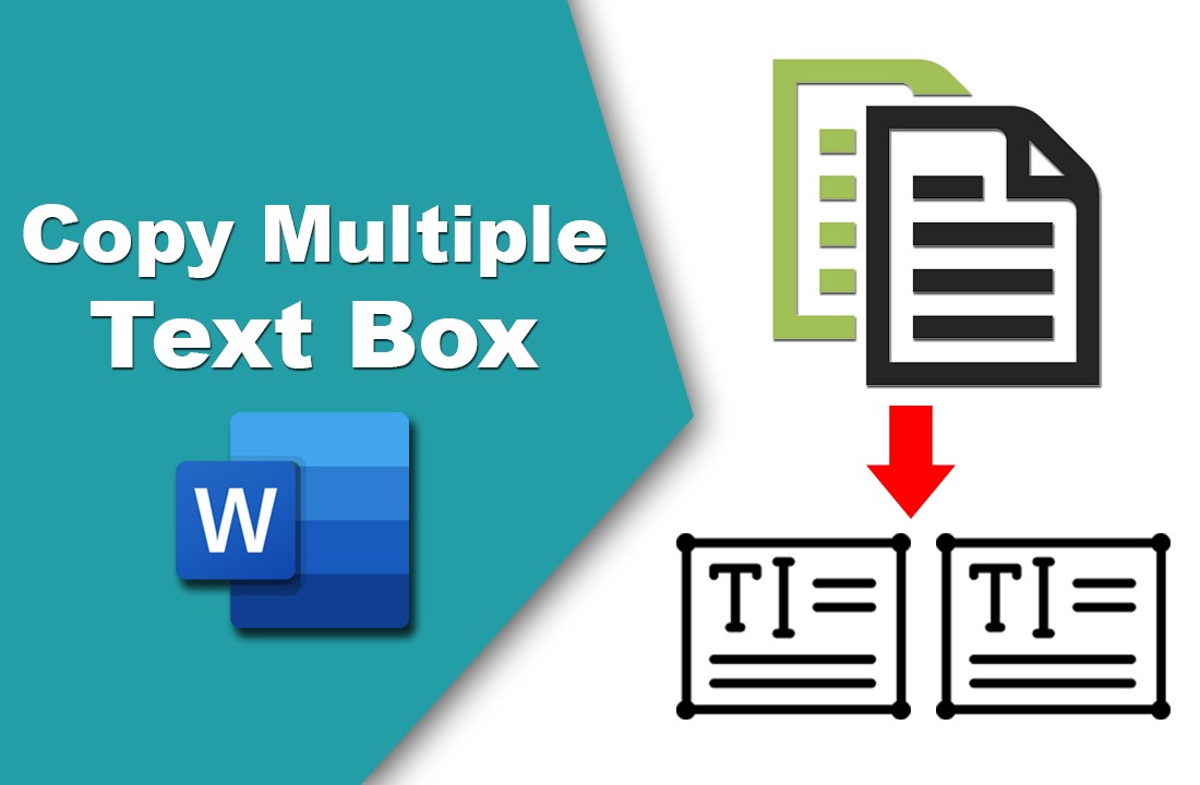 How to copy multiple text boxes in Microsoft word How to copy multiple text boxes in Microsoft word