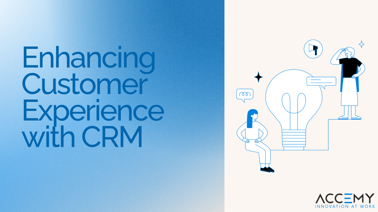 Enhancing Customer Experience with CRM Enhancing Customer Experience with CRM