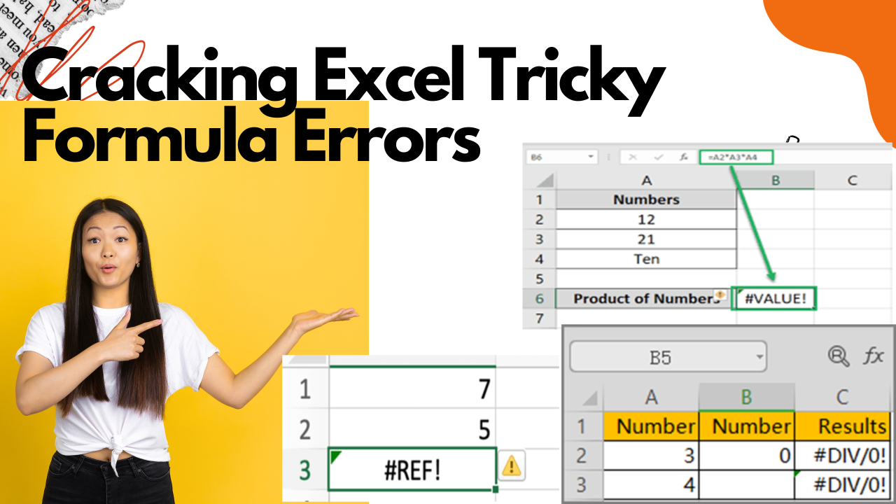 Cracking the Excel Code: Say Goodbye to Those Tricky Formula Errors! Cracking the Excel Code: Say Goodbye to Those Tricky Formula Errors!