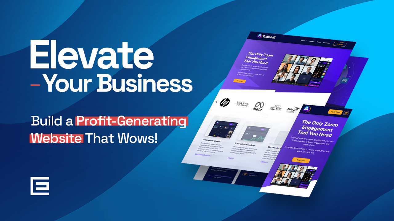 Elevate Your Business: Build a Profit-Generating Website That Wows! Elevate Your Business: Build a Profit-Generating Website That Wows!