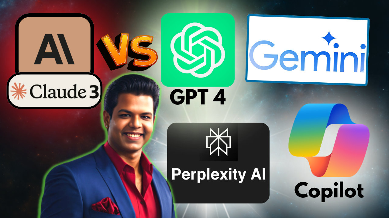 Claude by Anthropic vs Gemini, ChatGPT, Microsoft Copilot, Perplexity AI 🌌 Claude by Anthropic vs Gemini, ChatGPT, Microsoft Copilot, Perplexity AI 🌌