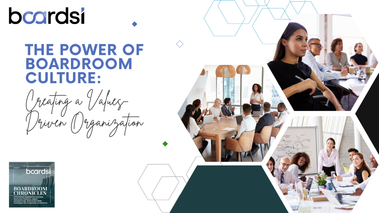 The Power of Boardroom Culture: Creating a Values-Driven Organization The Power of Boardroom Culture: Creating a Values-Driven Organization