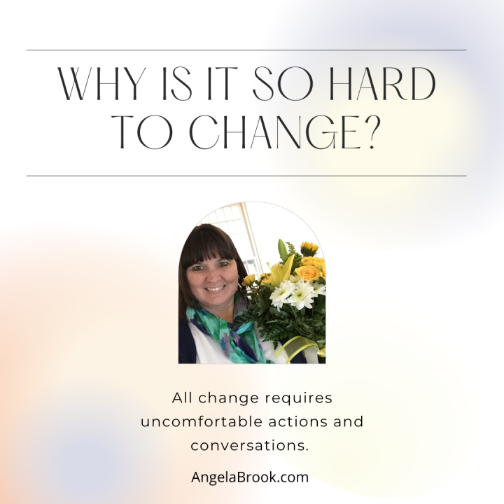 Why is it so hard to change? Why is it so hard to change?