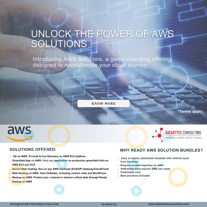 Unlocking the Power of AWS: Introducing Ready AWS Solution Packages Unlocking the Power of AWS: Introducing Ready AWS Solution Packages