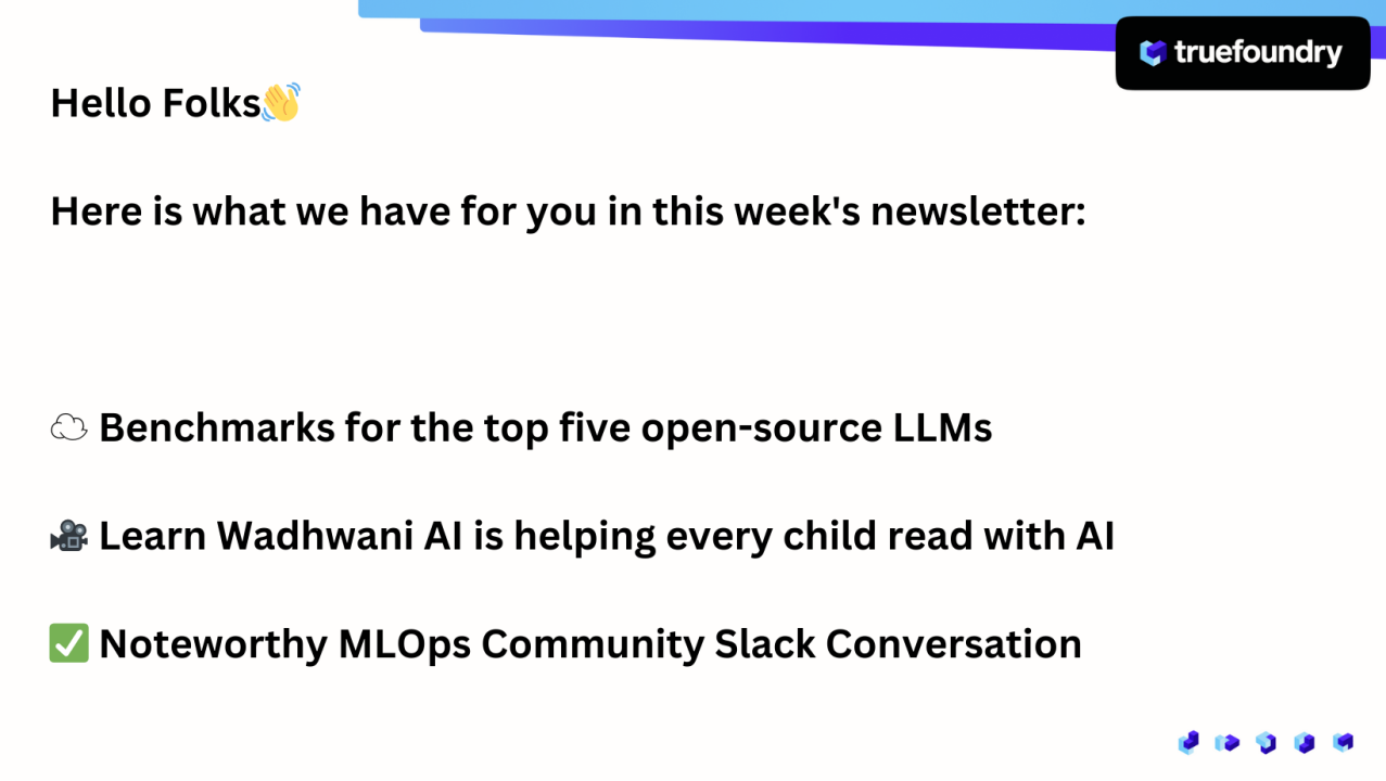 #31: Benchmarking Popular Open-source LLMs #31: Benchmarking Popular Open-source LLMs