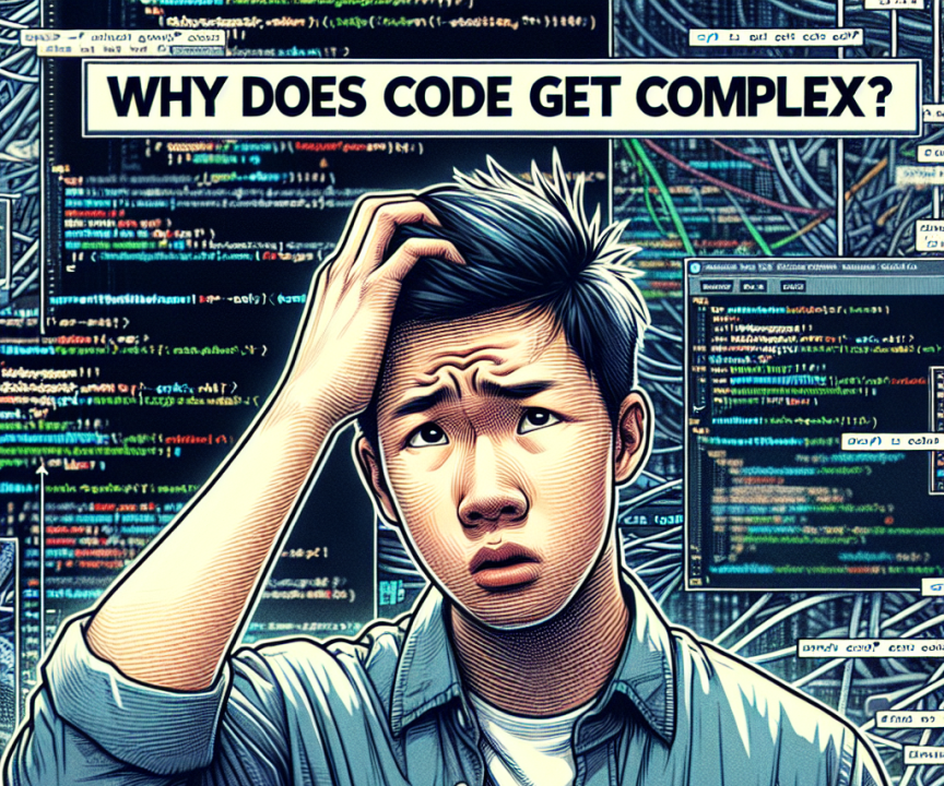 Why does code get complex Why does code get complex