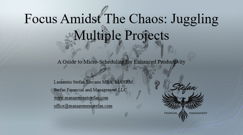 Navigating the Multitasking Maze: Balancing Multiple Projects Effectively Navigating the Multitasking Maze: Balancing Multiple Projects Effectively