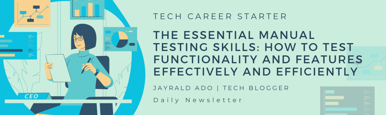 The Essential Manual Testing Skills: How to Test Functionality and ... The Essential Manual Testing Skills: How to Test Functionality and ...