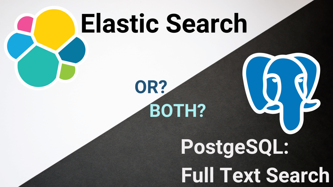 Elasticsearch: Why and When Do We Need It If Databases Already Offer ... Elasticsearch: Why and When Do We Need It If Databases Already Offer ...