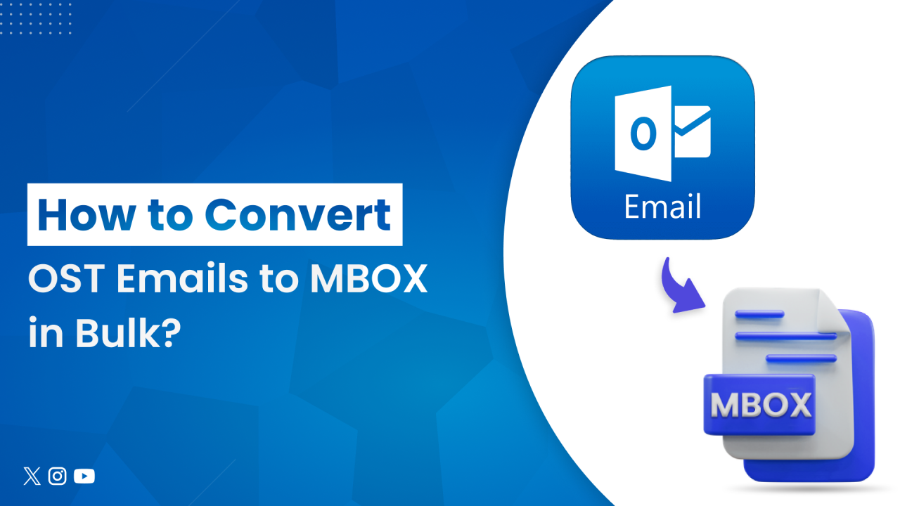How to Convert OST Emails to MBOX in Bulk? How to Convert OST Emails to MBOX in Bulk?