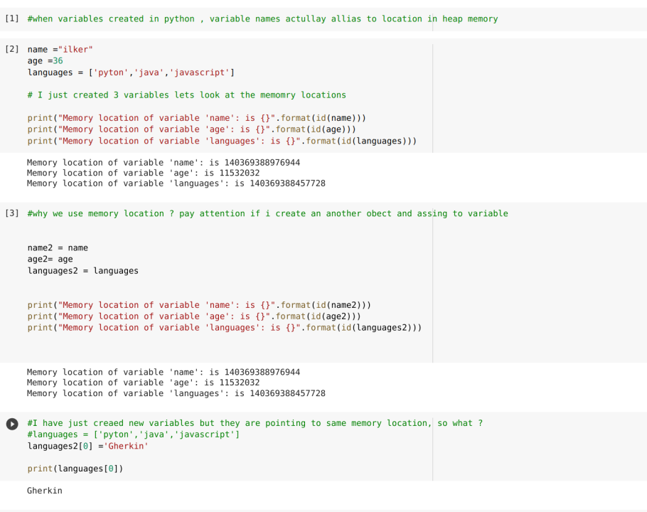 Python mutable and immutable variables Python mutable and immutable variables