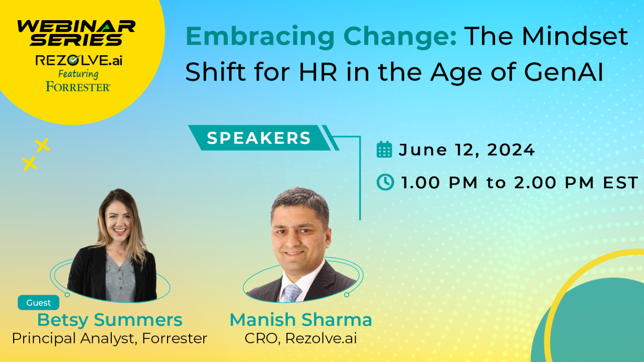 Embracing Change: The Mindset Shift for HR in the Age of GenAI. Embracing Change: The Mindset Shift for HR in the Age of GenAI.