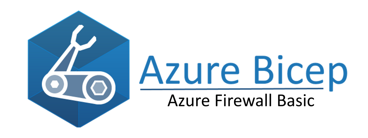 Deploying Azure Firewall Basic with Bicep Deploying Azure Firewall Basic with Bicep