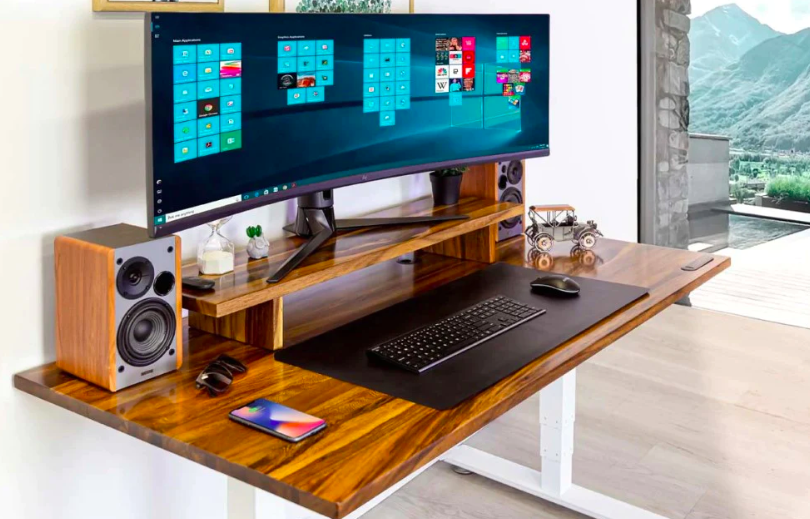 Elevate Your Workspace with a Desktop Shelf Elevate Your Workspace with a Desktop Shelf