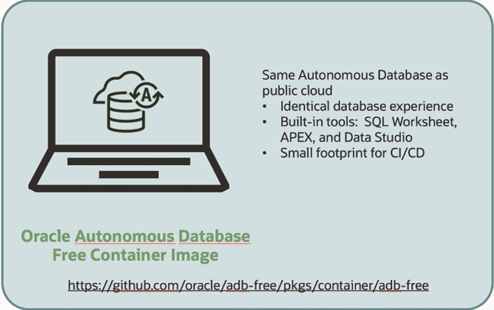 Deploy Oracle Autonomous Database Free Container Image locally Deploy Oracle Autonomous Database Free Container Image locally