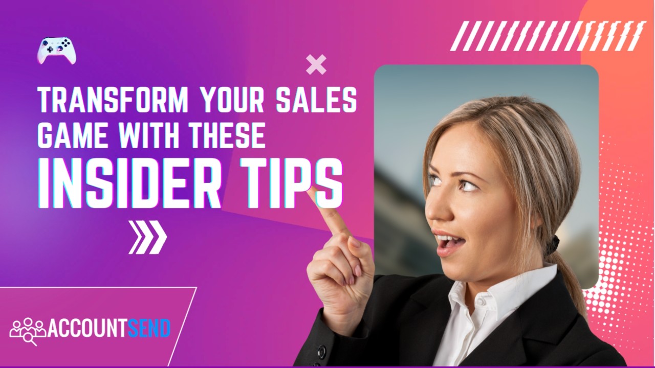 Transform your sales game with these insider tips Transform your sales game with these insider tips