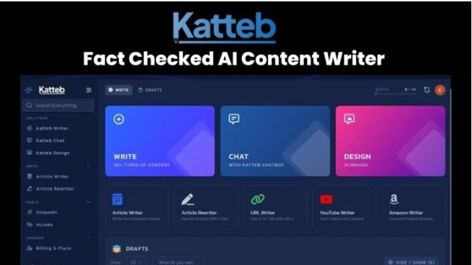 Katteb Lifetime Deal AppSumo- Fact Checked AI Content Writer Katteb Lifetime Deal AppSumo- Fact Checked AI Content Writer