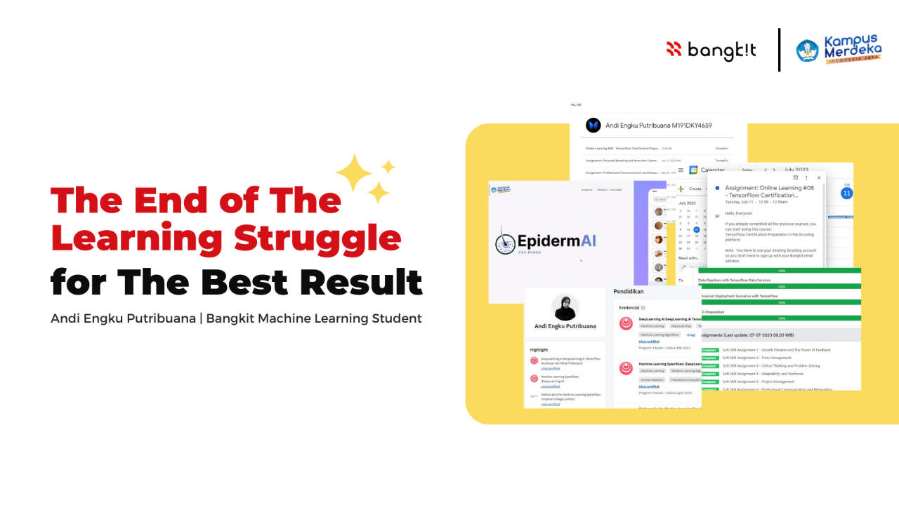 The End of The Learning Struggle for The Best Result The End of The Learning Struggle for The Best Result