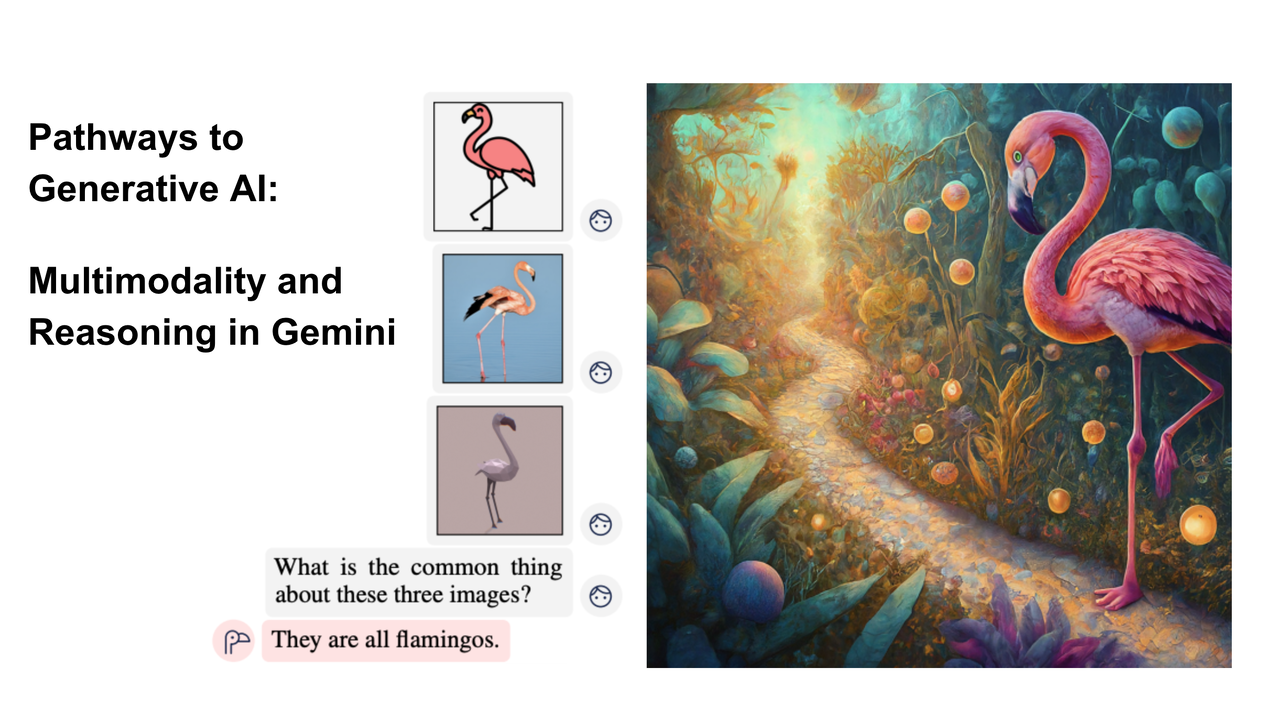 Pathways to Generative AI 🧠Multimodality and Reasoning in Gemini Pathways to Generative AI 🧠Multimodality and Reasoning in Gemini