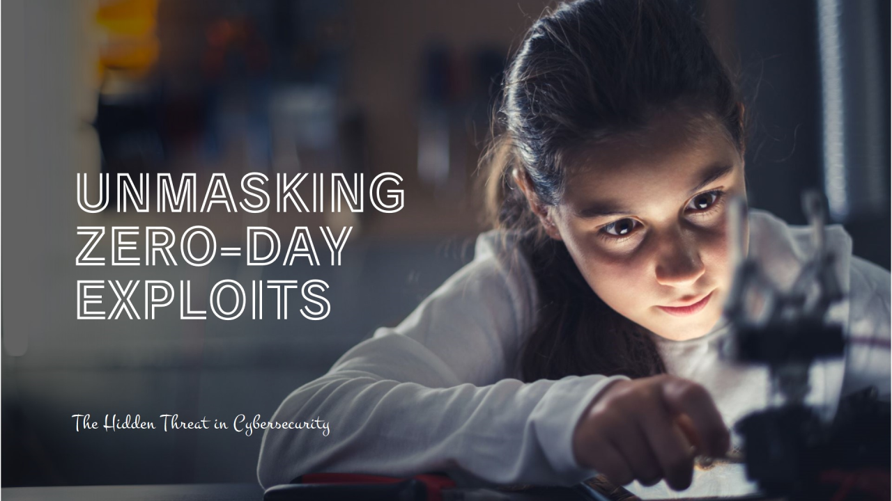 Unmasking Zero-Day Exploits: The Hidden Threat in Cybersecurity Unmasking Zero-Day Exploits: The Hidden Threat in Cybersecurity