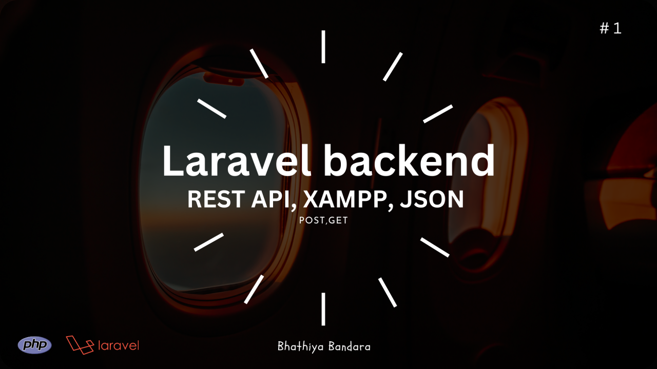 Building a Simple Laravel Backend for API Integration (without Views) Building a Simple Laravel Backend for API Integration (without Views)