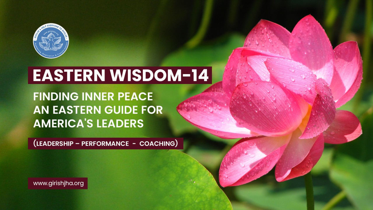 Eastern Wisdom-14 Finding Inner Peace: An Eastern Guide for America's ... Eastern Wisdom-14 Finding Inner Peace: An Eastern Guide for America's ...