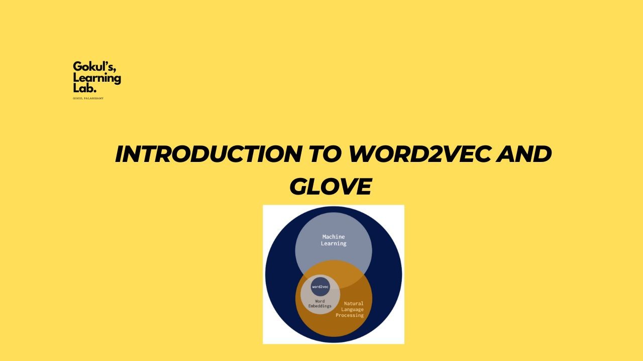 Introduction to Word2Vec and GloVe for Beginners Introduction to Word2Vec and GloVe for Beginners
