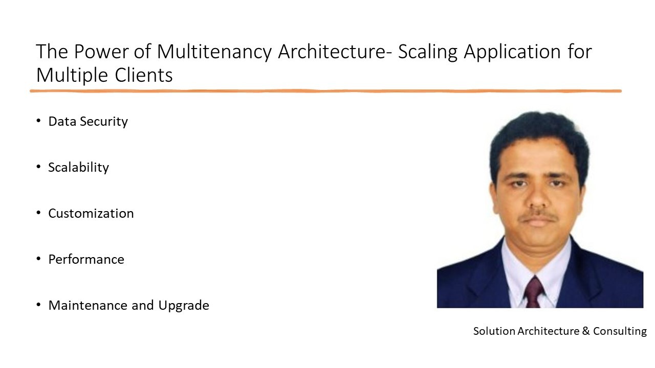 Unlocking the Potential of Multi-Tenancy Architecture for Seamless ... Unlocking the Potential of Multi-Tenancy Architecture for Seamless ...