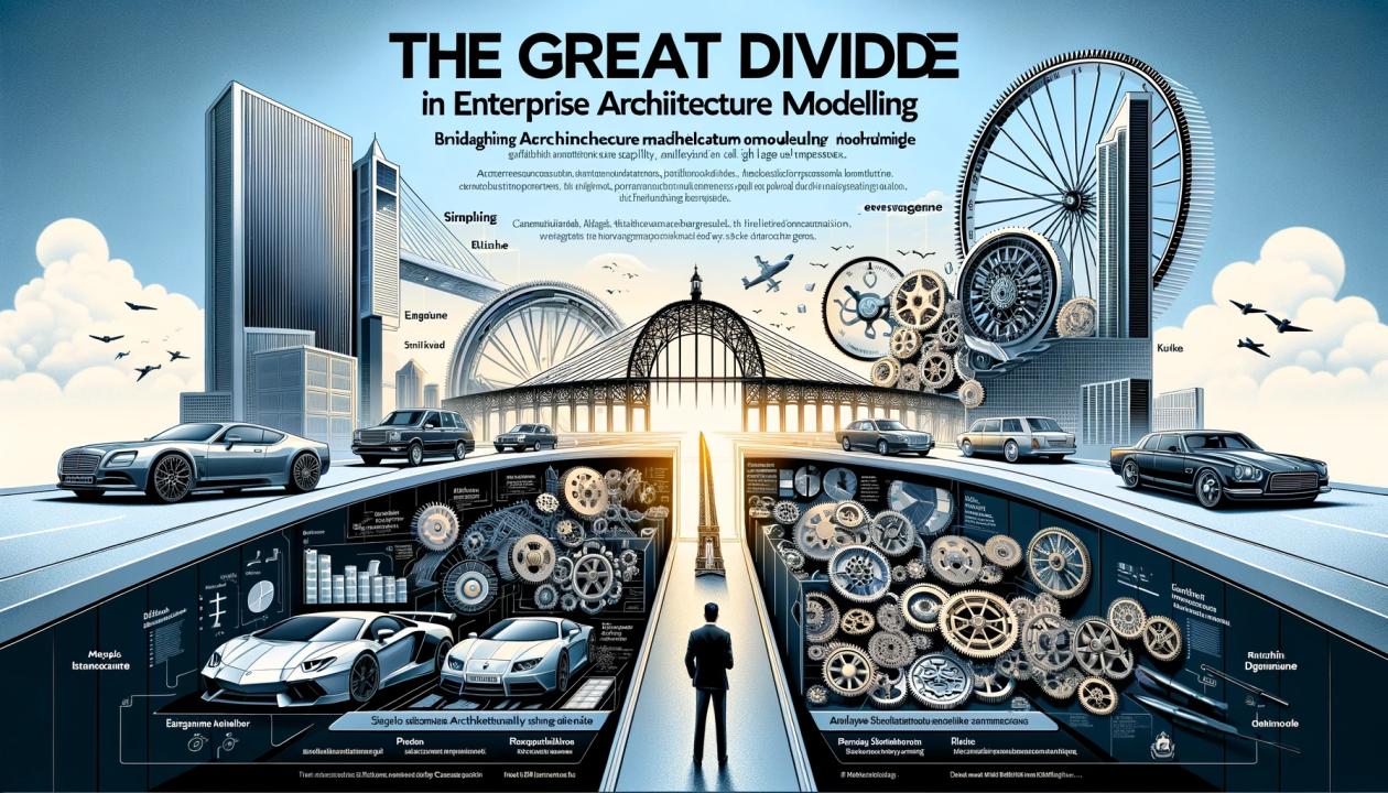 The Great Divide of Enterprise Architecture Modelling The Great Divide of Enterprise Architecture Modelling