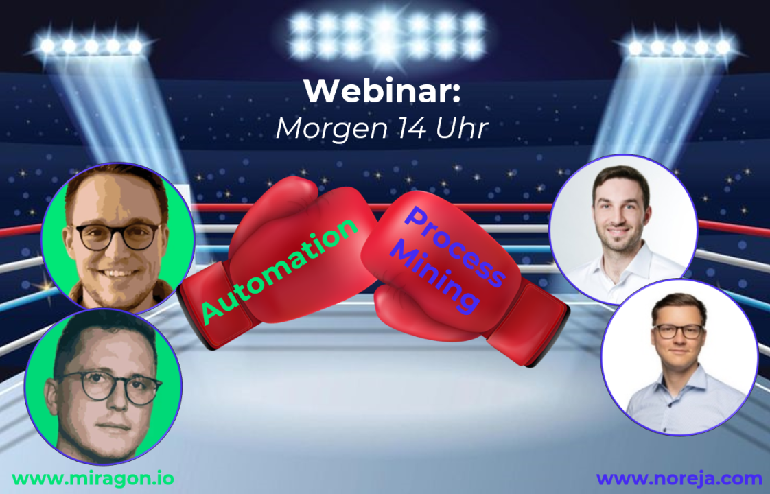 Webinar-Einladung: Process Mining meets Automation Webinar-Einladung: Process Mining meets Automation