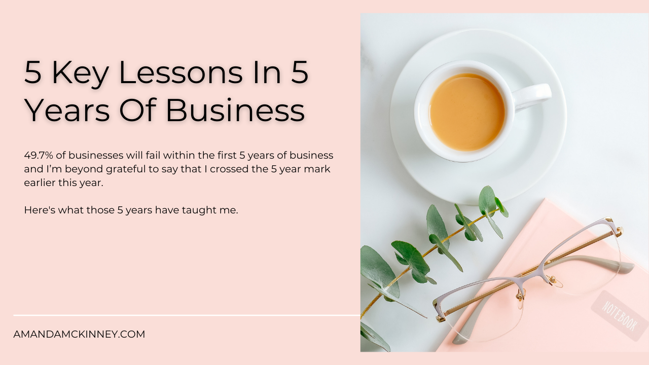 5 Key Lessons In 5 Years Of Business 5 Key Lessons In 5 Years Of Business