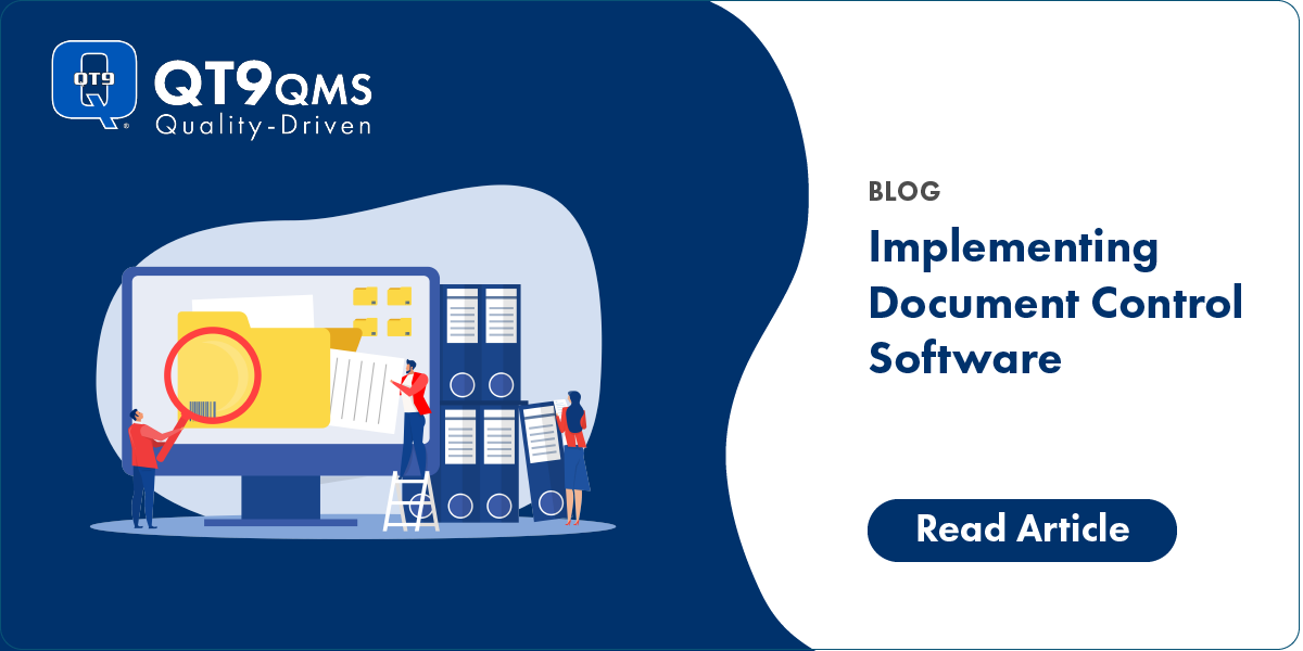 Implementing Document Control Software Implementing Document Control Software
