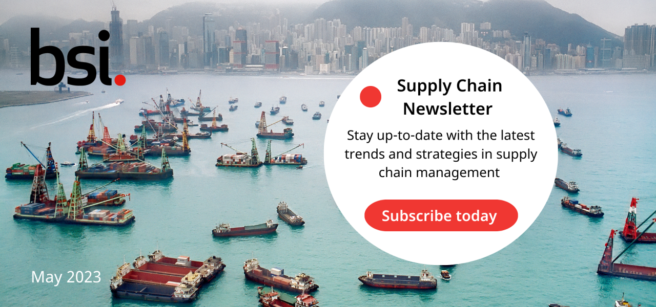 Supply Chain Newsletter - May Supply Chain Newsletter - May