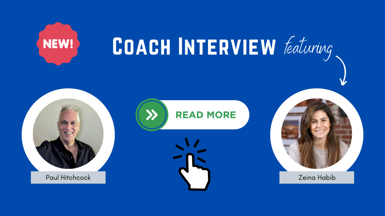 Coach Interview {feat: Zeina Habib} Coach Interview {feat: Zeina Habib}
