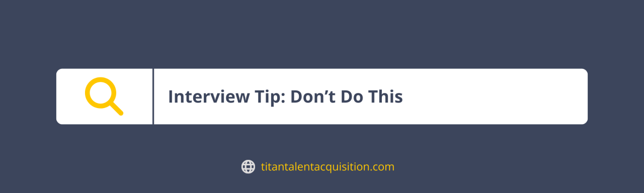 Navigating the Interview Room: Common Mistakes to Avoid Navigating the Interview Room: Common Mistakes to Avoid