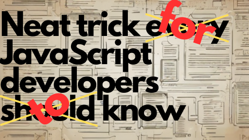 Neat trick for JavaScript Developers to Know: the Optional chaining ... Neat trick for JavaScript Developers to Know: the Optional chaining ...