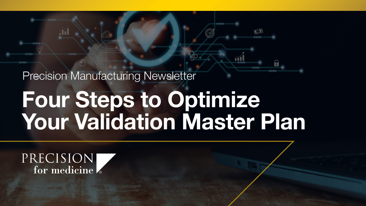 4 Steps to an Effective Validation Master Plan in Biotech 4 Steps to an Effective Validation Master Plan in Biotech